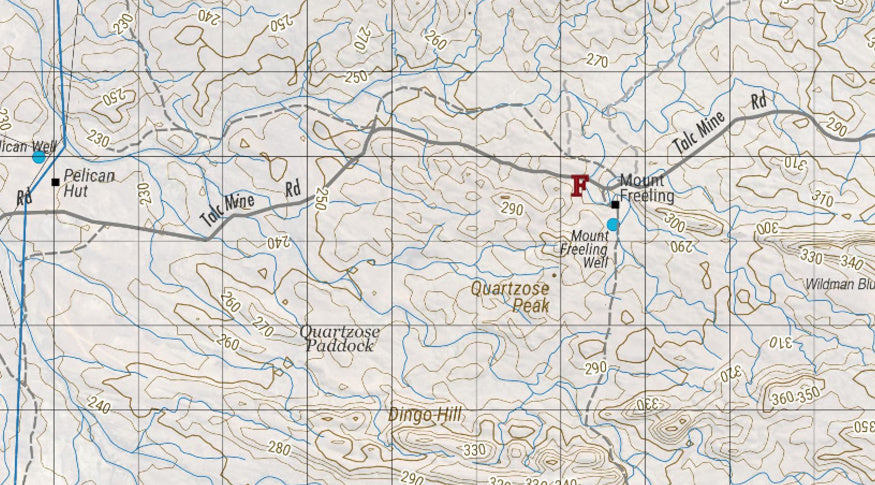 Mt Freeling - Fullers SA Recreation Series – The Map Shop - Adelaide