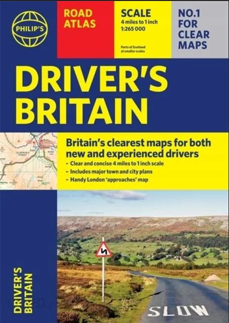 Philips A4 Driver's Britain Road Atlas – The Map Shop - Adelaide