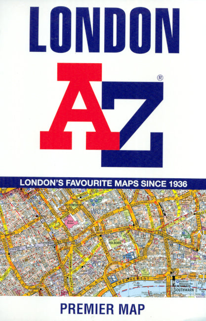 AZ London Premier Map – The Map Shop - Adelaide