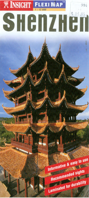 Insight Shenzen Flexi Map – The Map Shop - Adelaide
