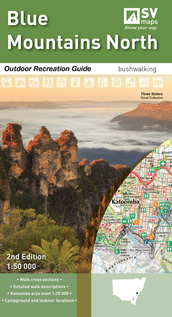 Spatial Vision Blue Mountains North – The Map Shop - Adelaide