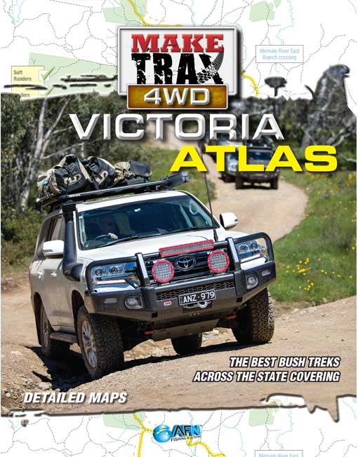 AFN Make Trax 4WD Victoria Atlas – The Map Shop - Adelaide