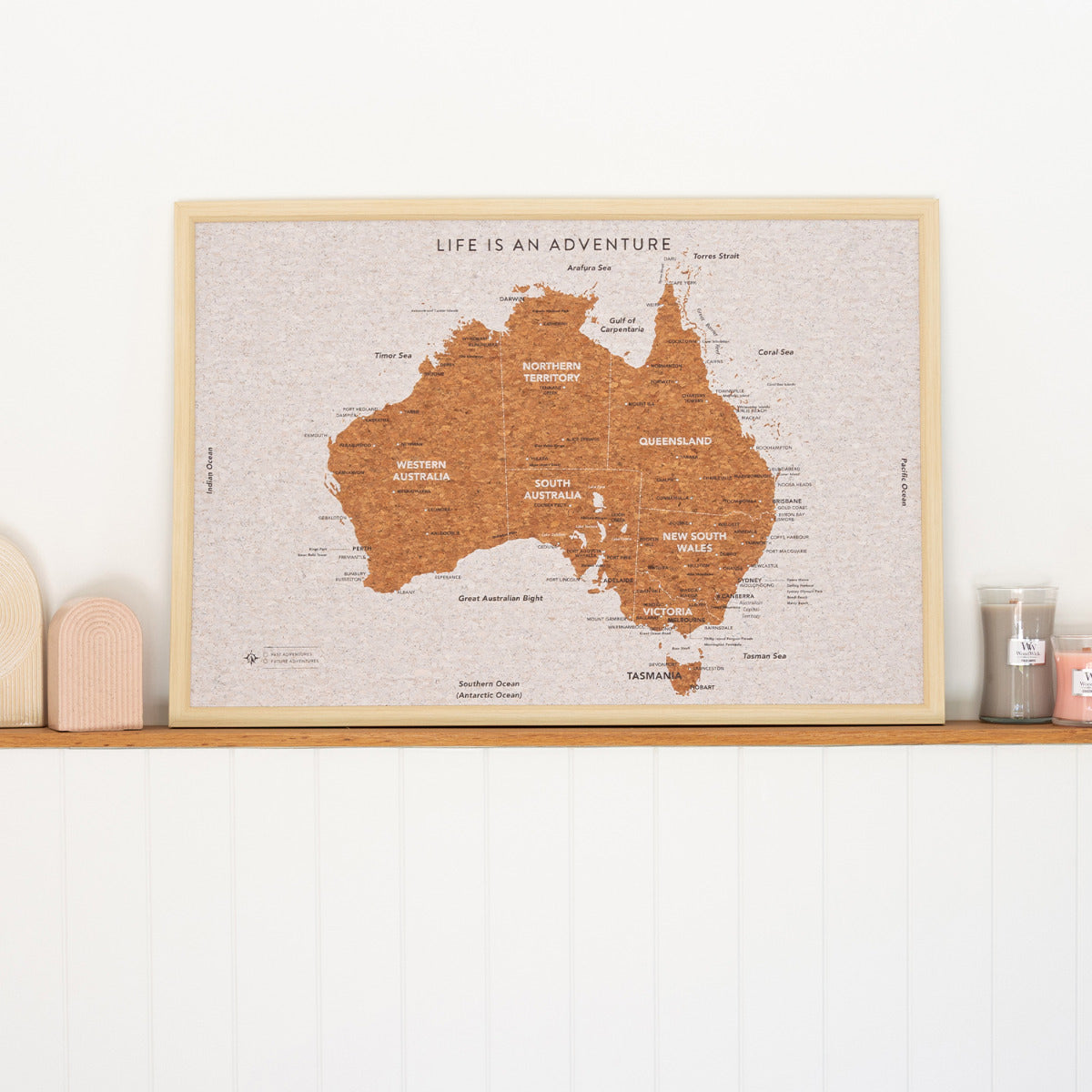 Splosh Australia Travel Board Large – The Map Shop - Adelaide